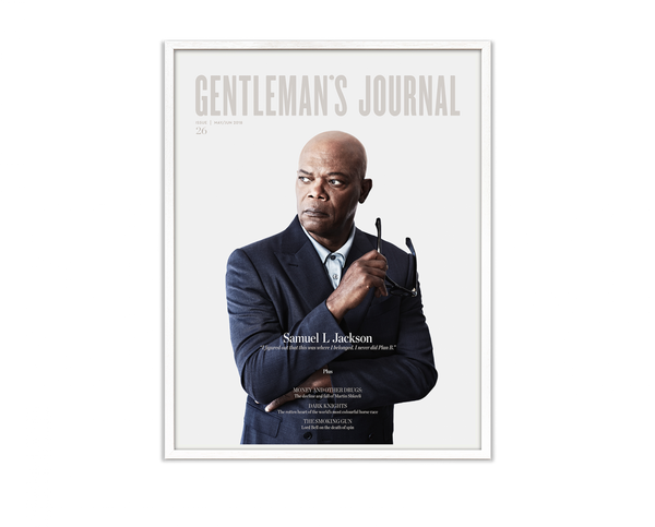 Framed Samuel L Jackson Cover Print - A1 | Gentlemans Journal ...