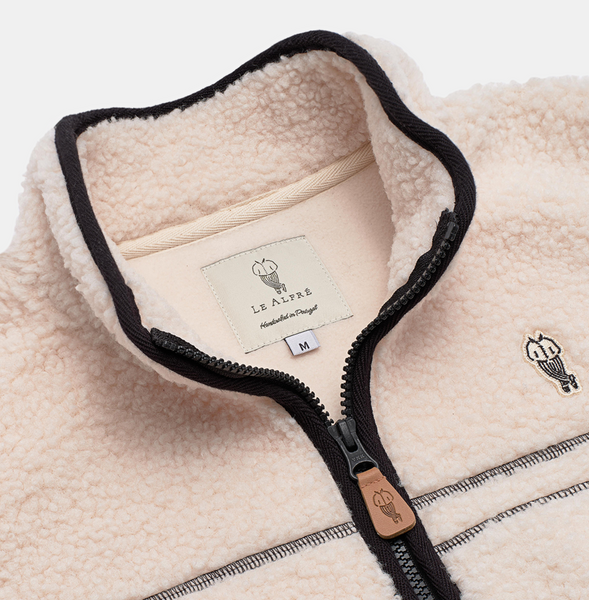 Alfré Cream Fleece Gilet – Gentlemans Journal Shop